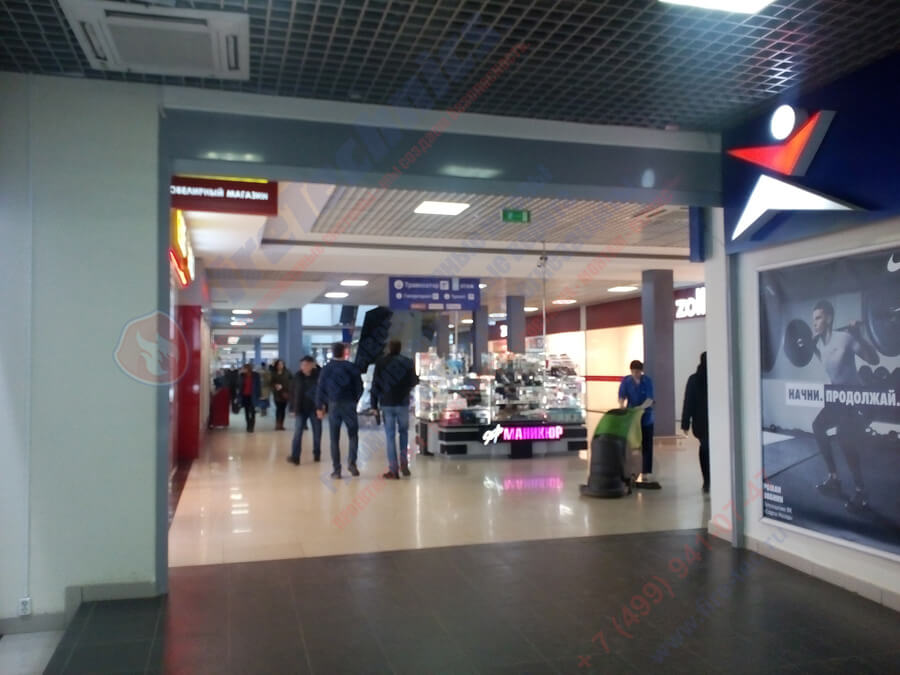 Противопожарные автоматические шторы EI60 и EI120 в ТРЦ "Север ...